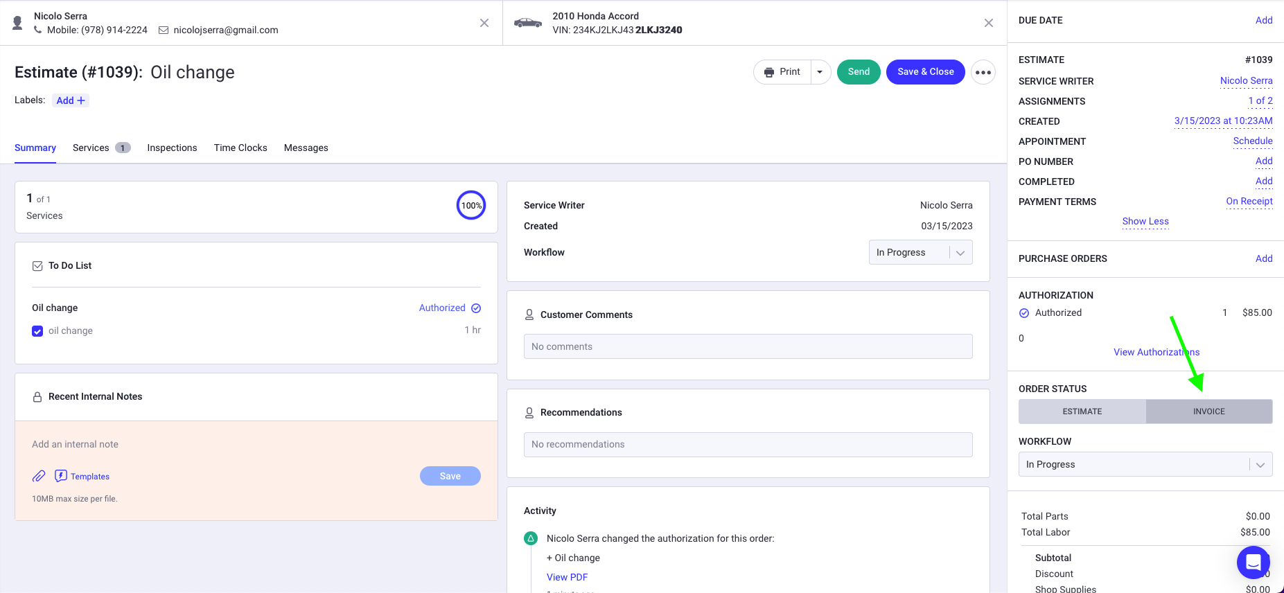 ShopMonkey Retention Pro Capabilities