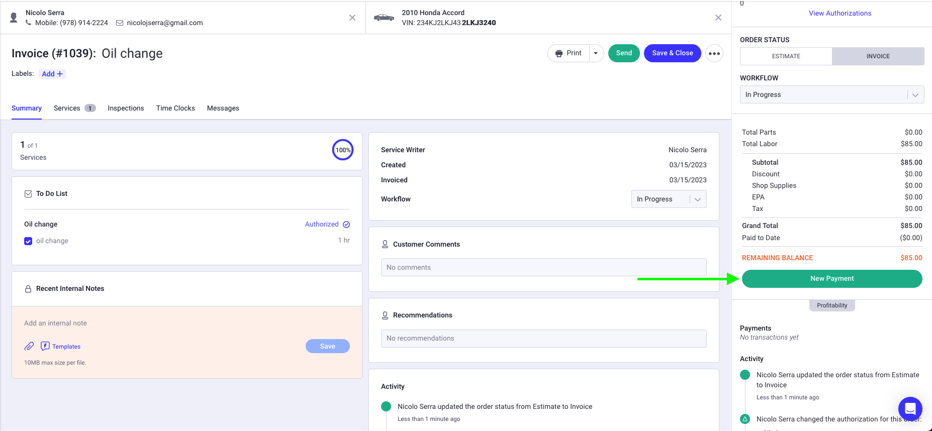 ShopMonkey Retention Pro Capabilities