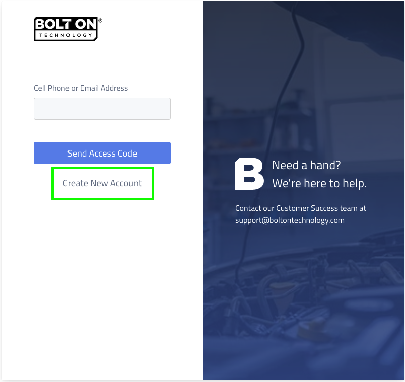 Creating a NextGear account